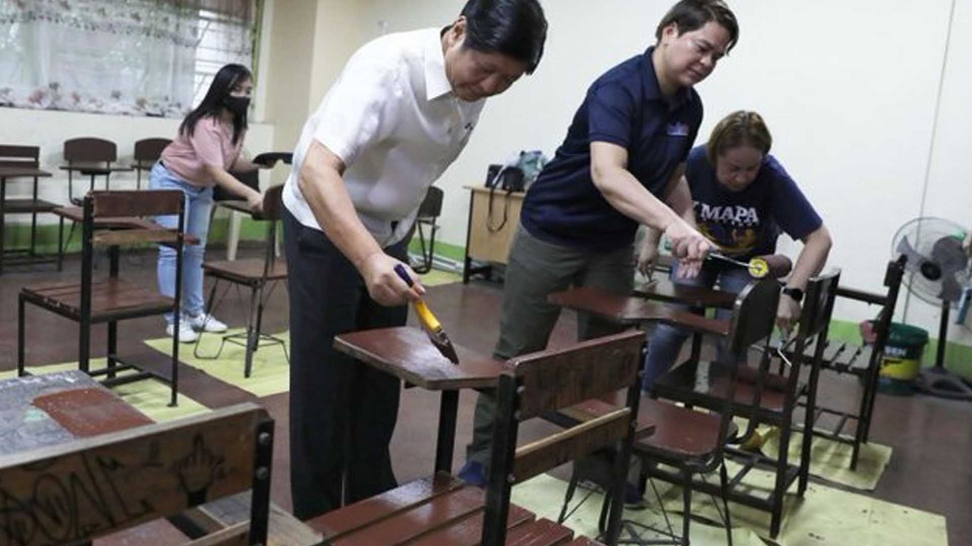 PBBM, VP Sara Assure Repair Of Egay-Hit Schools | The Philippine Post