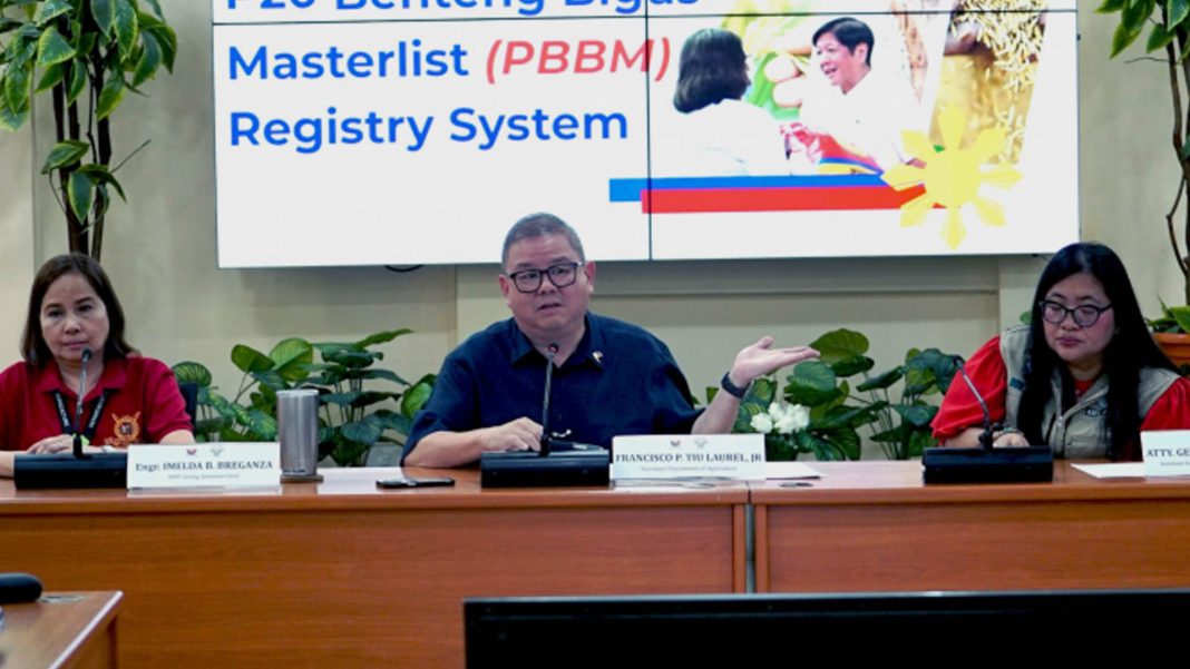 Department Of Agriculture Rolls Out Online Registry System For PHP20 ...